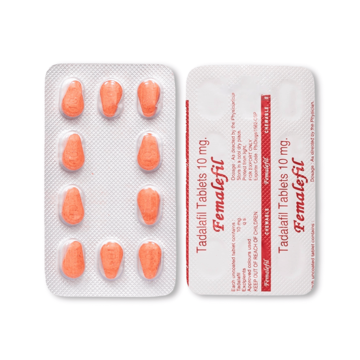 Femalefil 10 mg tablets Tadalafil Uses Safety and Dosage