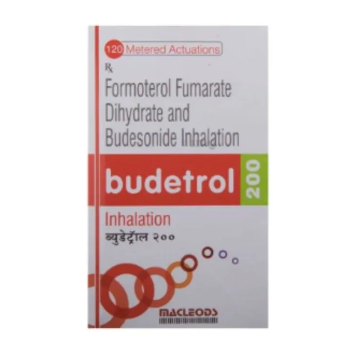 Budetrol 200 Inhaler | Formoterol + Budesonide | Pulmicort Turbohaler