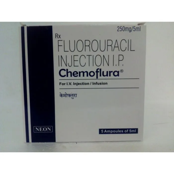 Chemoflura 250 Mg Injection | Fluorouracil | Fluoroplex | Side Effects