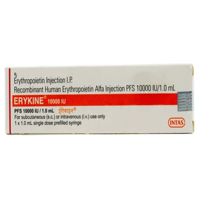 Erykine 10000 IU Injection | Epoetin Alfa | Procrit | Side Effects