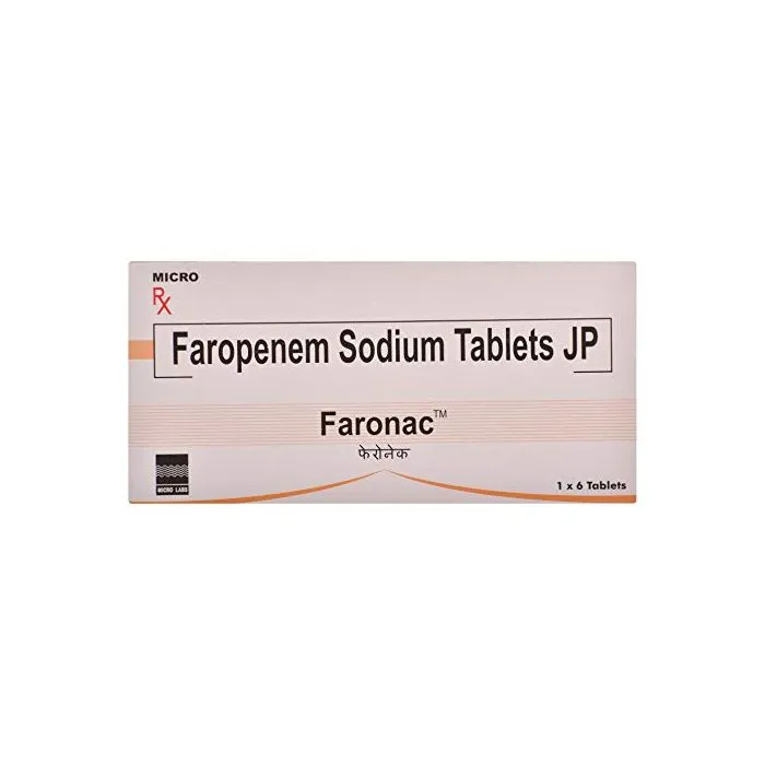 Faronac Tablet | Antibiotic | Faropenem | Price | Benefits