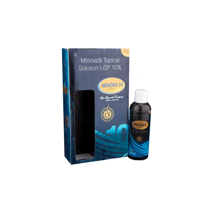 Minoxy 10 Solution | Uses | Composition | Side Effects | Buy